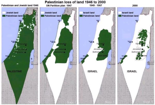 Millennial Magazine - Palestine land map - Millennial Magazine