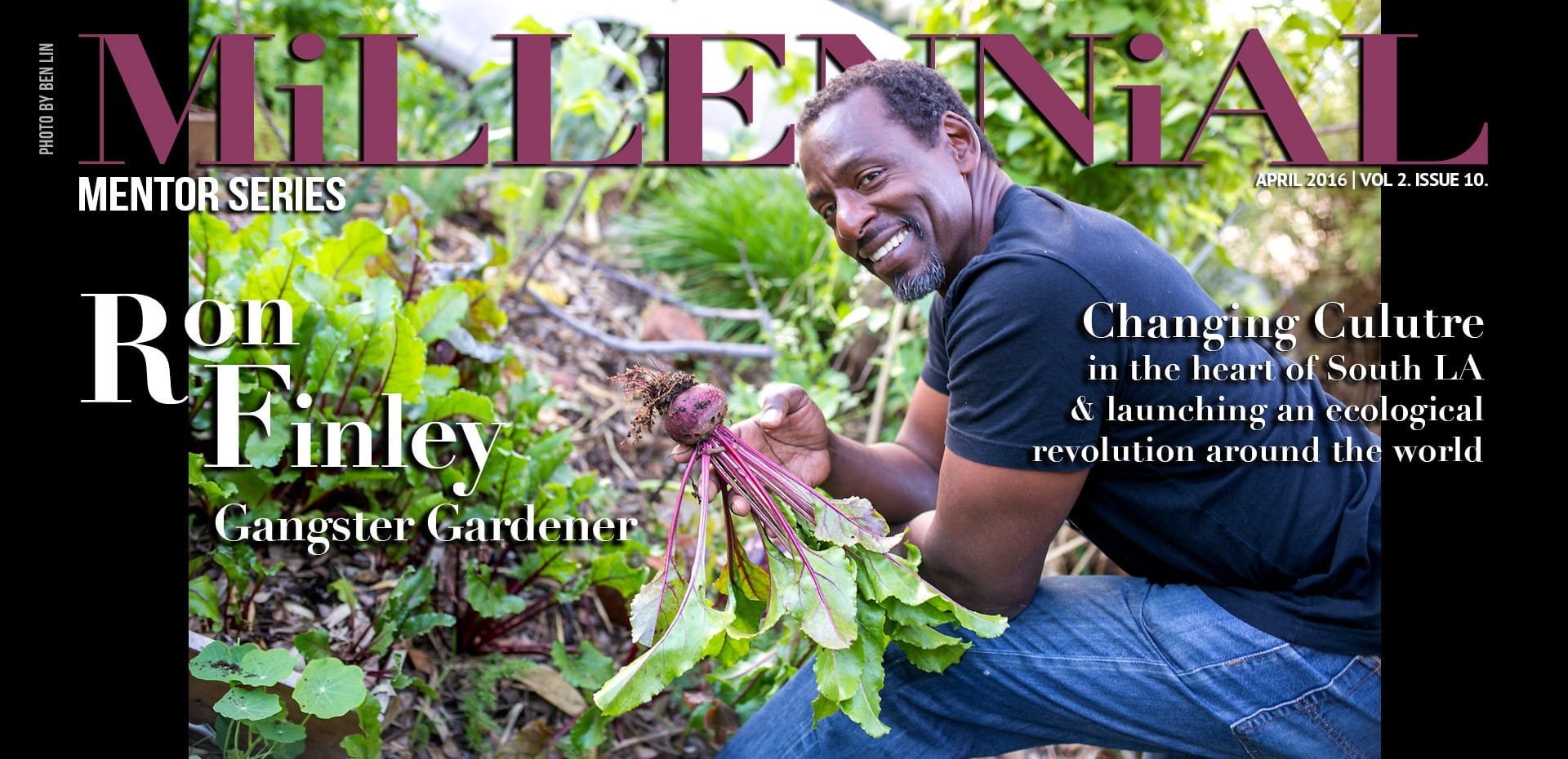 Millennial Magazine - Ron-Finley-Cover-1 - Millennial Magazine