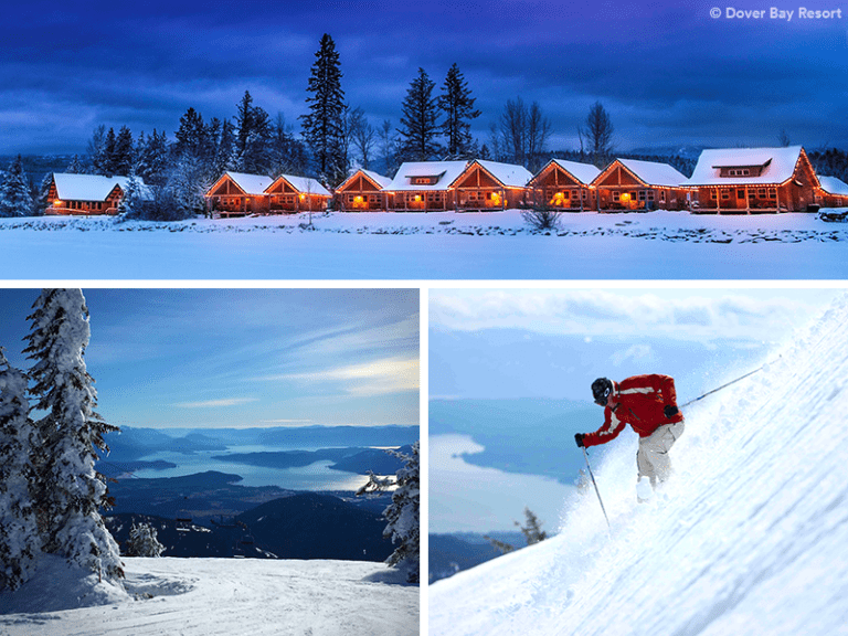 Dover Bay Resort: Cozy Lakefront Cabins in Sandpoint Idaho | Millennial