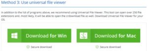 File Extensions: How to open a CRDOWNLOAD file