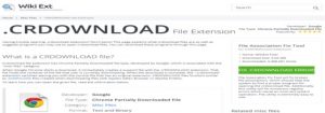 File Extensions: How to open a CRDOWNLOAD file | Millennial Magazine